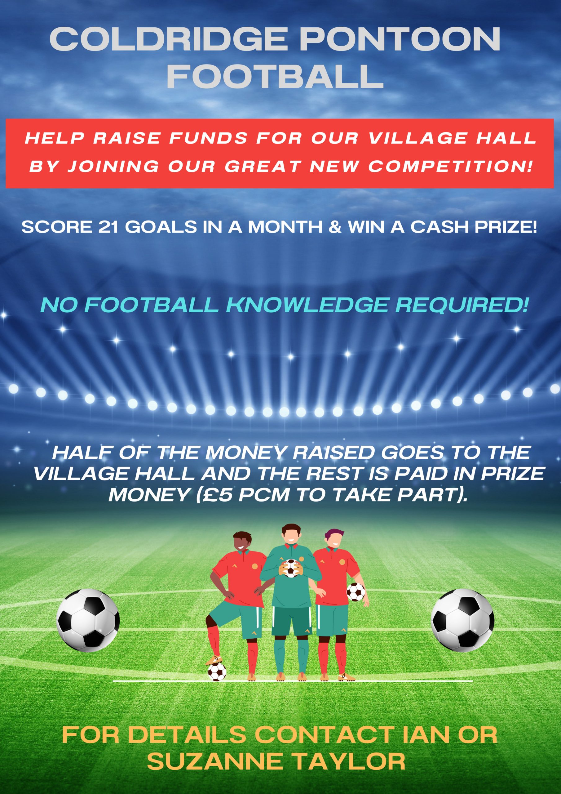 Coldridge Football Championship – Coldridge Village Hall